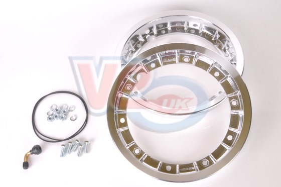 FA ITALIA ALUMINIUM SPLIT TUBELESS WHEEL RIMS - POLISHED ALLOY FINISH ...