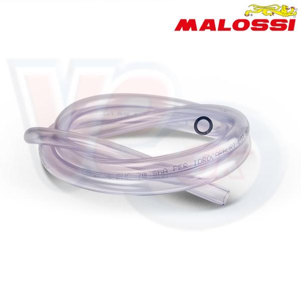 MALOSSI CLEAR PETROL PIPE – 6mm x 9mm – 1 METRE – VE UK